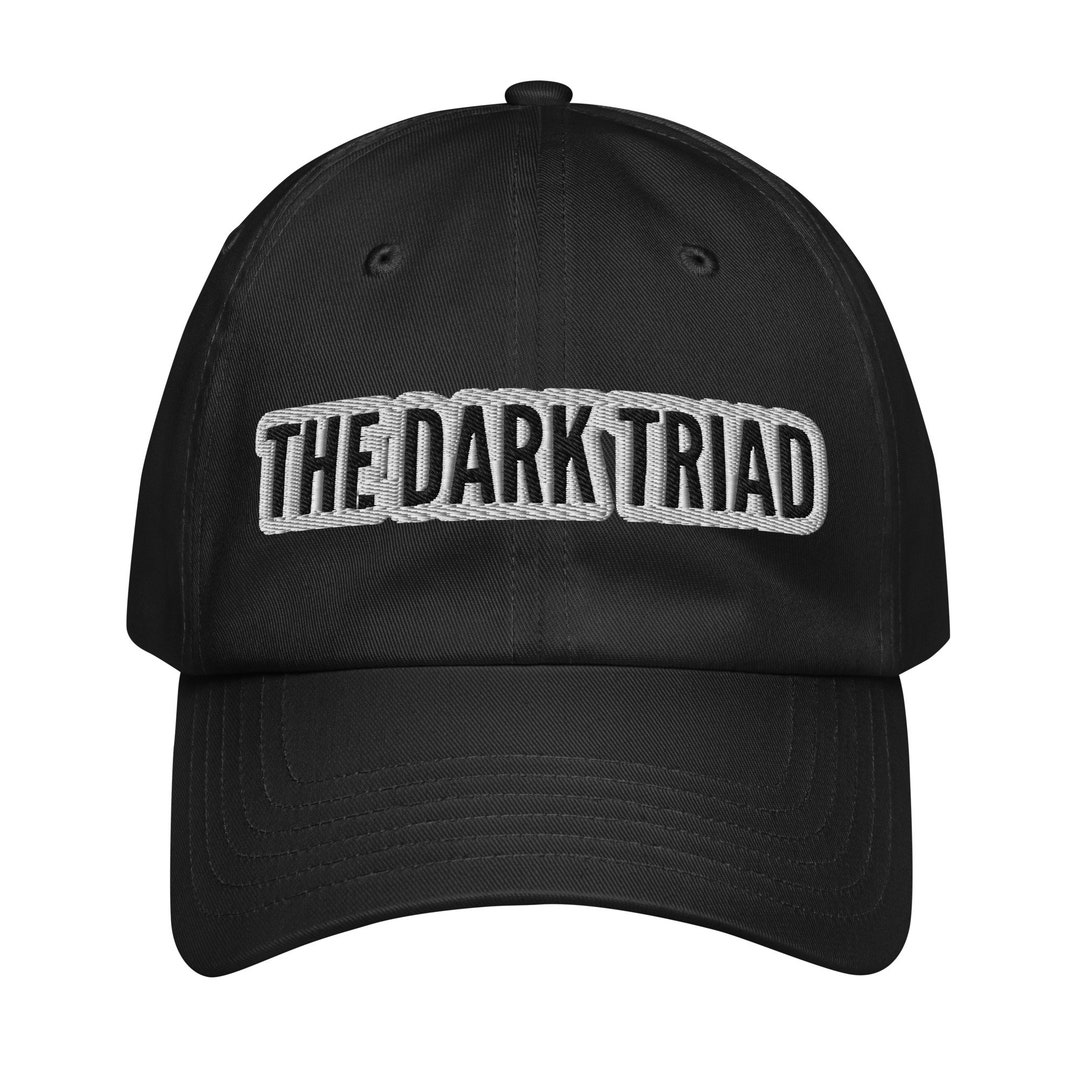 THE DARK TRIAD: Boundaries Black Letters Under Armour® Dad Hat - Etsy