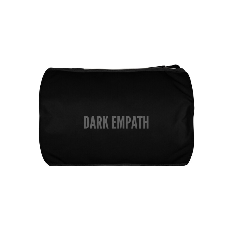 THE DARK TRIAD: Dark Empath Black Gym Bag - Etsy