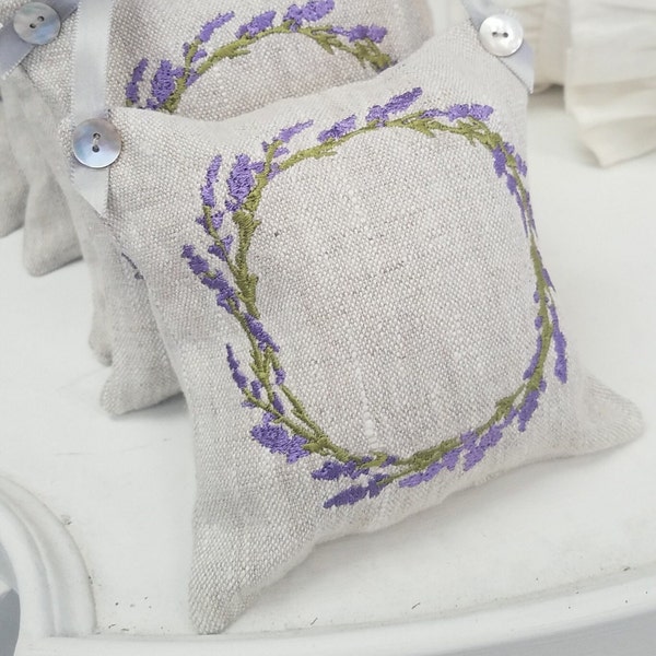 Linen Sachets - Etsy