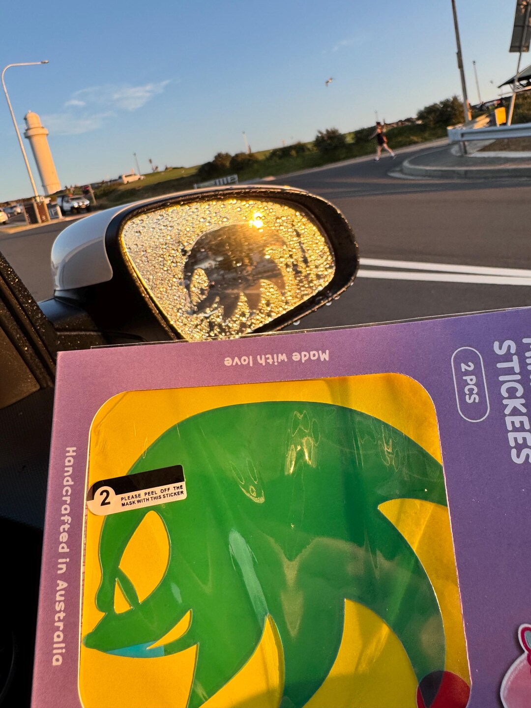 Echidna L 2pcs L Mirror Peeker | Car Accessories | Sticker | Side ...