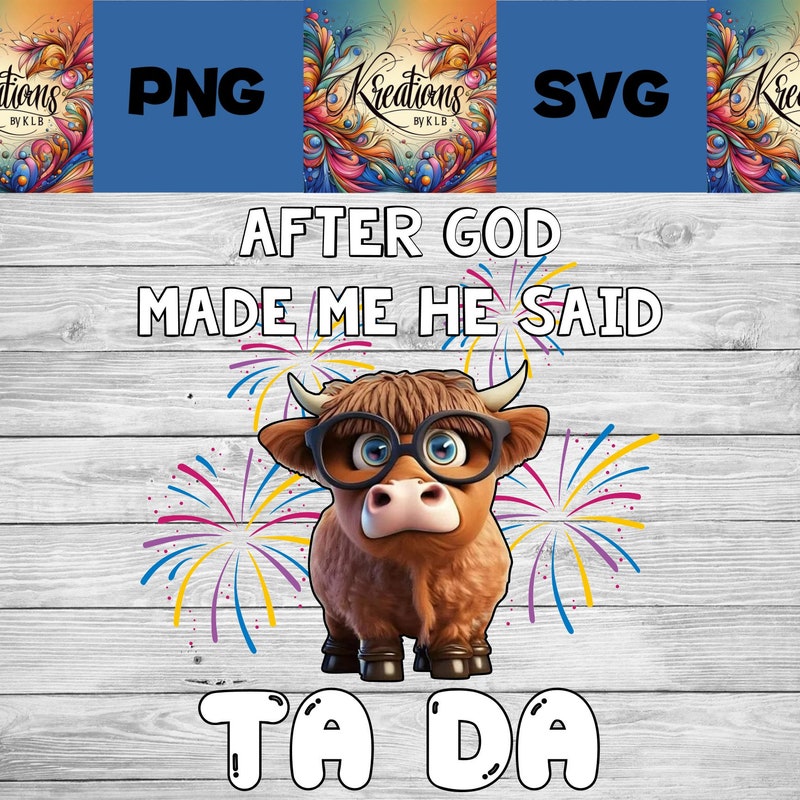 God Said Ta Da - Etsy