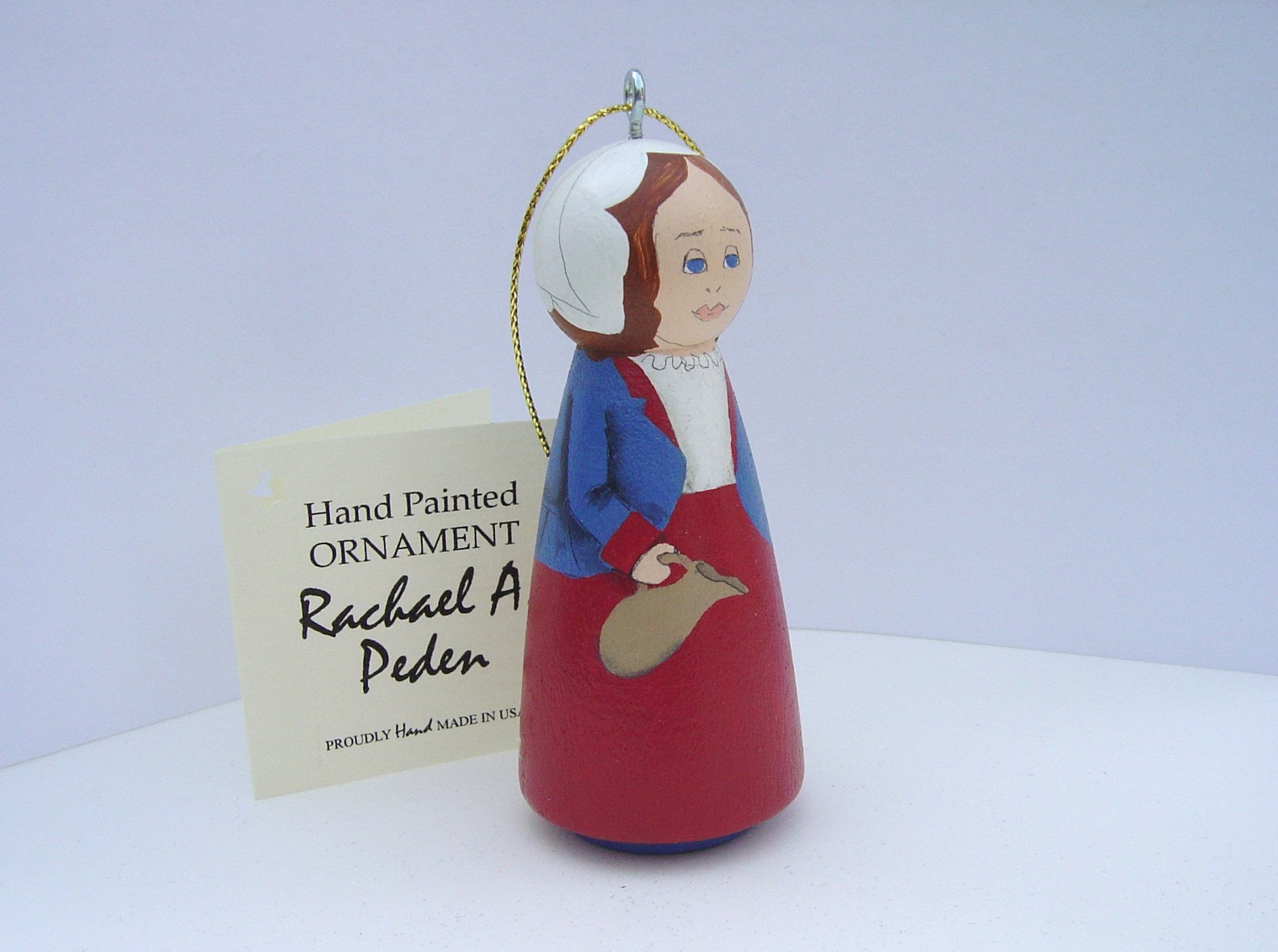 MOLLY PITCHER Heroine of American Revolution Ornament Hand - Etsy