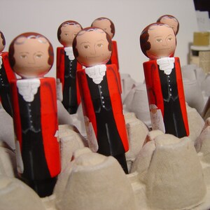 PATRICK HENRY Ornament Hand Painted on Wood - Etsy