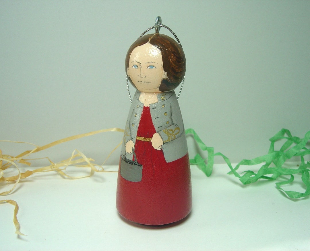 SALLY TOMPKINS, Confederate Nurse Ornament Hand Painted - Etsy