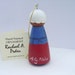MOLLY PITCHER, Heroine of American Revolution, Ornament, Hand Painted ...