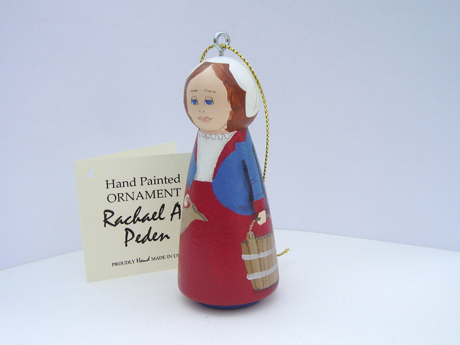 MOLLY PITCHER Heroine of American Revolution Ornament Hand - Etsy
