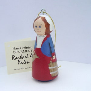 MOLLY PITCHER, Heroine of American Revolution, Ornament, Hand Painted ...