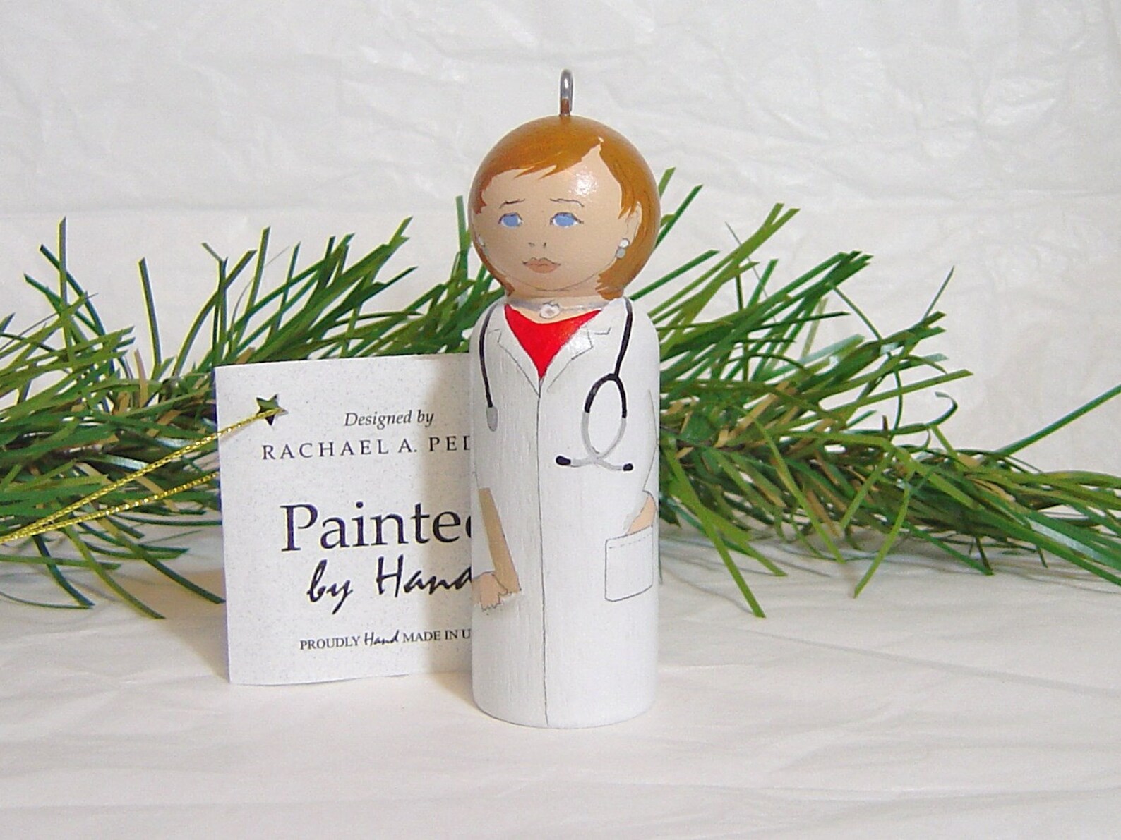 DOCTOR Ornament Hand Painted Can Be Customized - Etsy