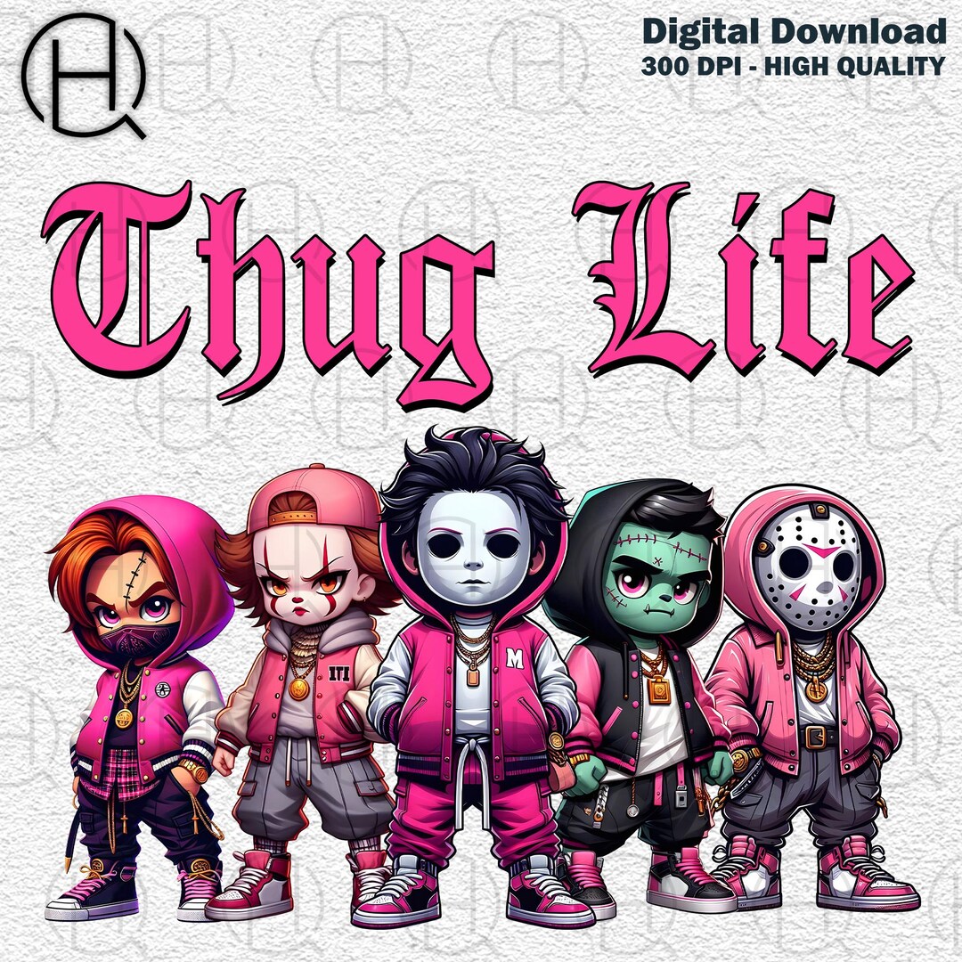 Thug Life Horror Movie Png, Friends Horror Characters Png, Horror Movie ...