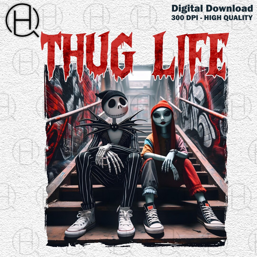 Thug Life Png, Halloween Nightmare Png, Halloween Png, Spooky Season Png, Trick or Treat Png ...