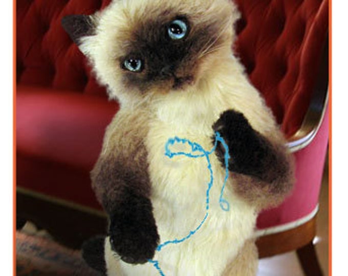 Cat Sewing Pattern, Stuffed Animal Pattern, PDF Cat Pattern, Plush ...