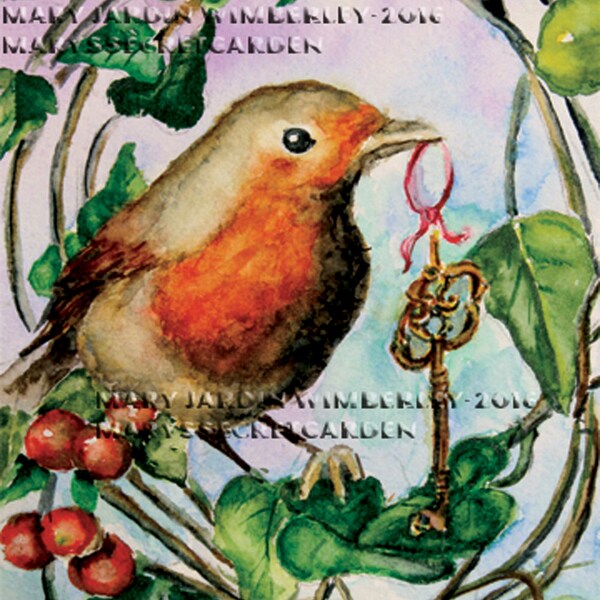 Robin Watercolor - Etsy