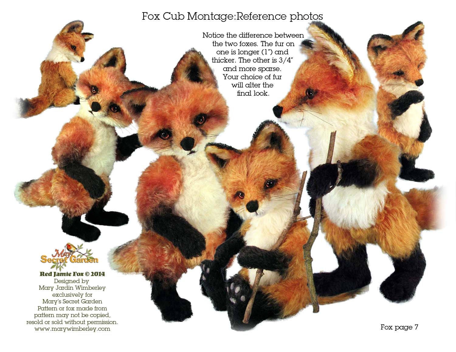 Fox Sewing Pattern Plush Fox Realistic Fox PDF DIY Fox - Etsy UK