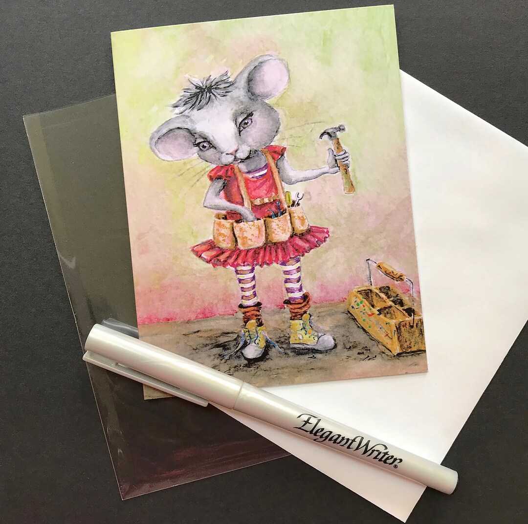 5 Fun Mouse Cards 5 Handyman Cards House Flipper Cards - Etsy