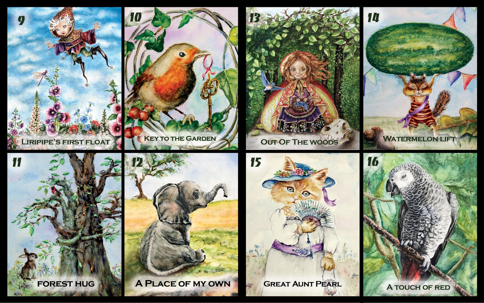 5 Rooster Cards, 5 Barnyard Hen Cards, 5 Farm Chicken Cards, Sunrise ...