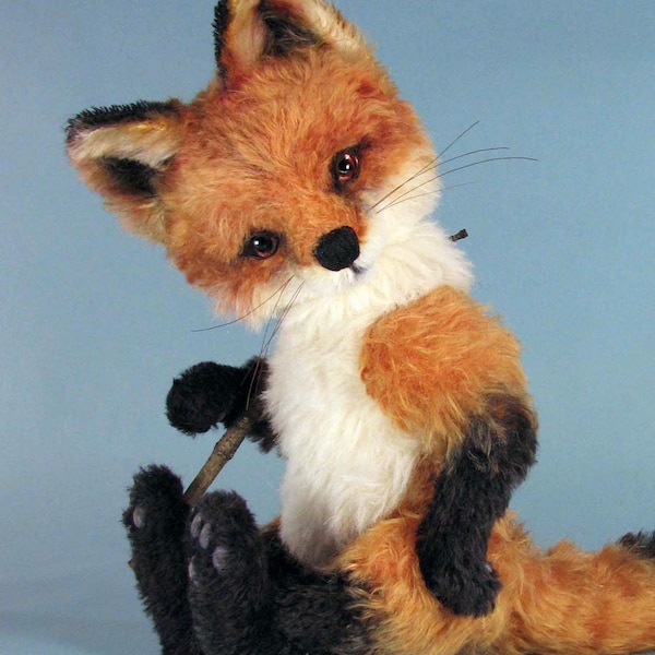Realistic Fox Plush - Etsy