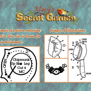 Chipmunk Sewing Pattern, Stuffed Animal Pattern, PDF Sewing Pattern ...