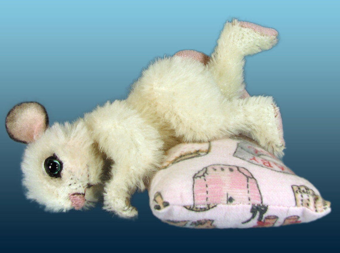 Mouse Sewing Pattern Mohair Mouse PDF DIY Mouse Pattern - Etsy