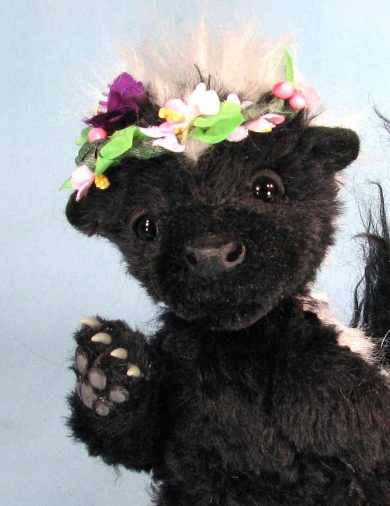 Skunk Sewing Pattern, Mohair Skunk PDF, DIY Skunk Pattern, Teddy Bear ...