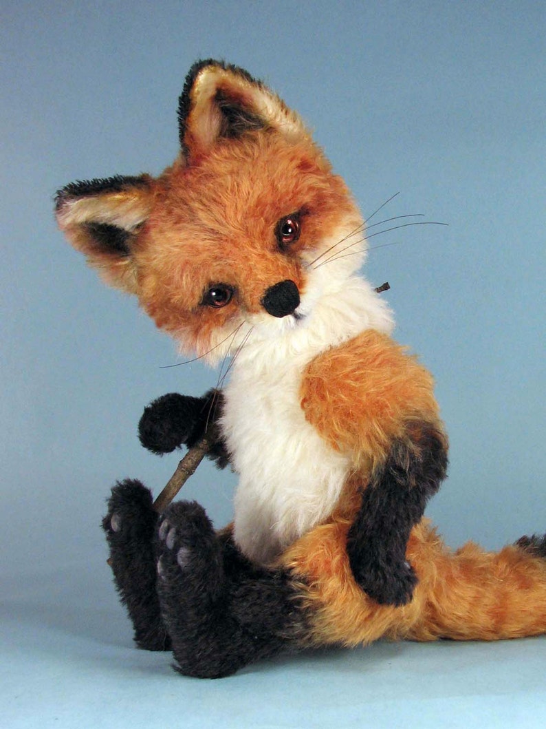 Fox Sewing Pattern Mohair Fox PDF DIY Fox Pattern Teddy | Etsy