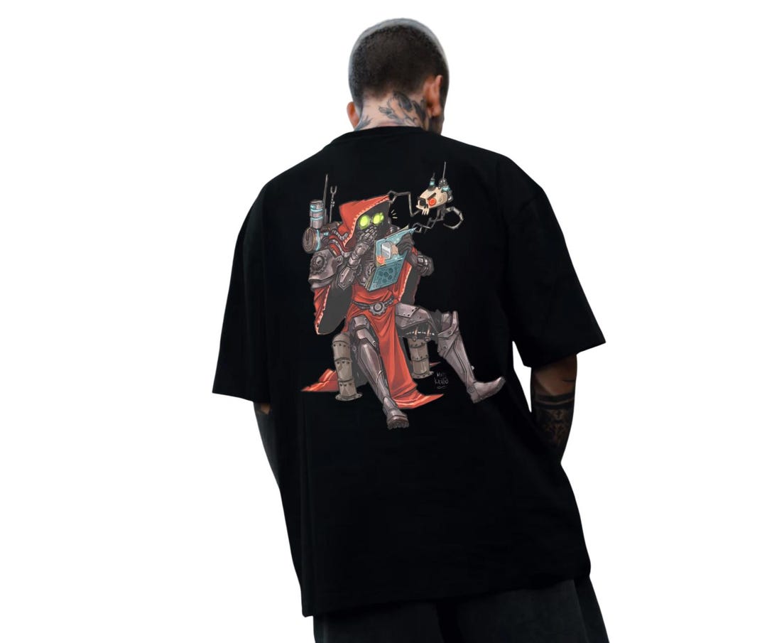 T-shirt warhammer 40k, Adeptus Mechanicus in Gothic, Tattoo Style T ...