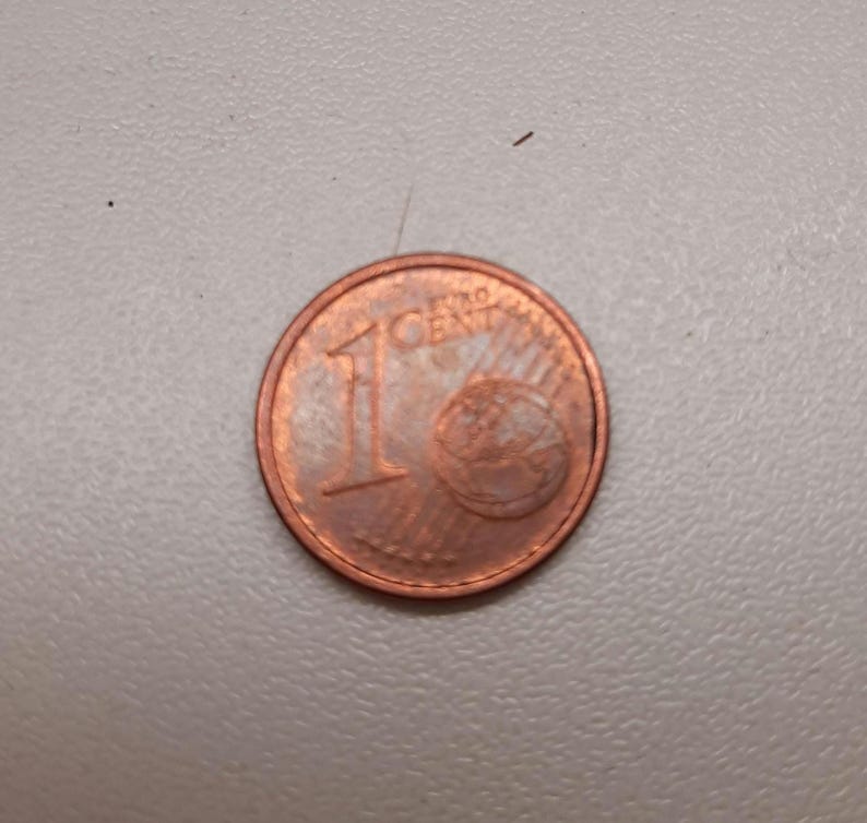 Rare 1 Cent Euro Coin German Oak A 2002 - Etsy