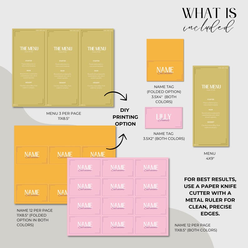 Retro Bold Wedding Dinner Menu Template, Colorful Modern Theme, Edit in ...
