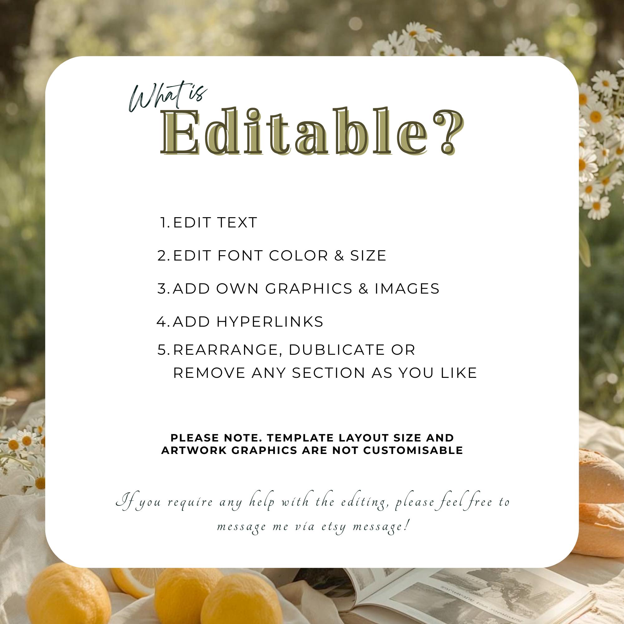 Colorful Wedding Website Template, Floral Garden Canva Wedding Website ...