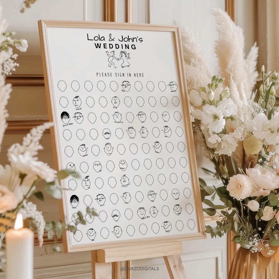 Wedding Guest Book Alternative, New Guest Book, Unique Guest Book Sign ...