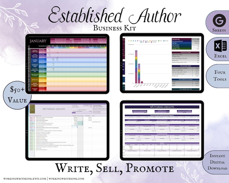 Established Author Business Toolkit - Etsy