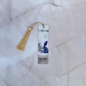 Small Attitude Bookmarks | Sassy Sublimation Bookmarks | Metal Aluminum ...