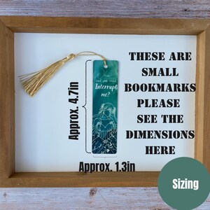 Small Attitude Bookmarks | Sassy Sublimation Bookmarks | Metal Aluminum ...