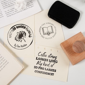 Custom Rubber Stamp, Any Size/design,large Stamp, Small Stamp ...