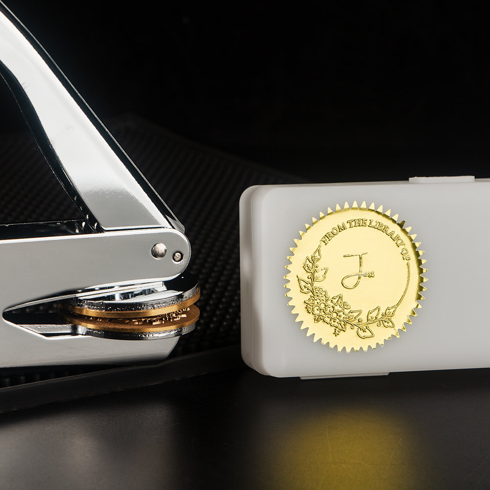 Library Embosser, Custom Stamp Embosser,embosser, Book Embosser, Custom ...