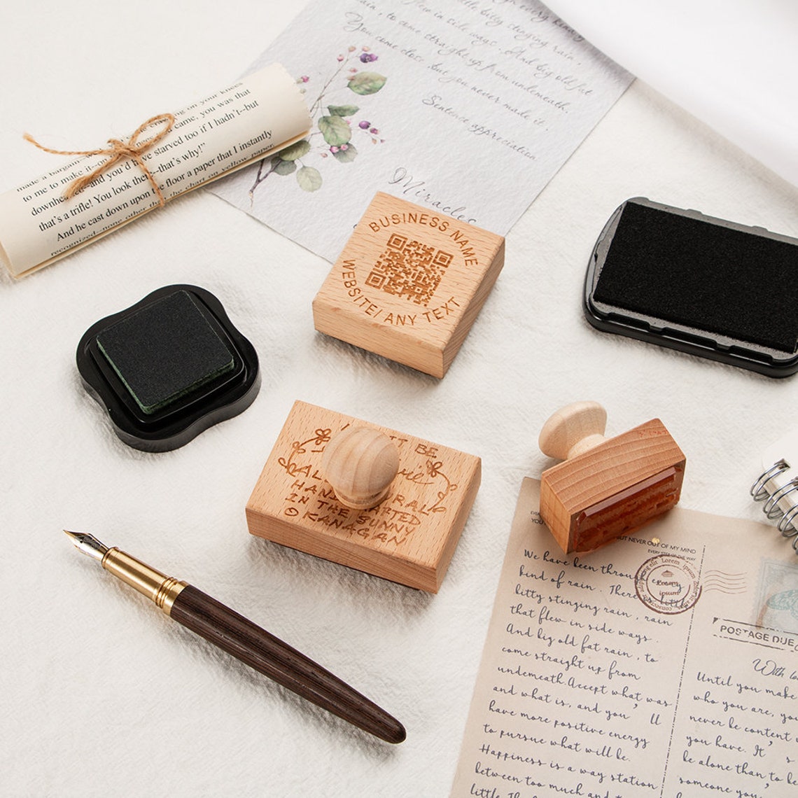 Flower Designs Rubber Stamp,rubber Stamper for Branding,rubber Stamp ...