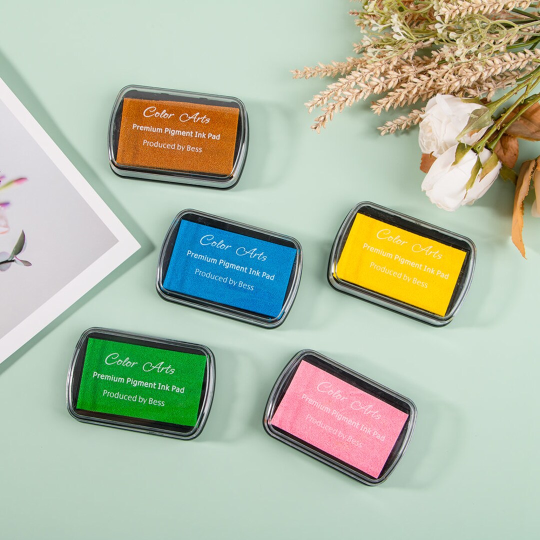 Rubber Stamp Ink Pad,dovecraft Ink Stamp Pad, Ink Pad Multi Colours ...