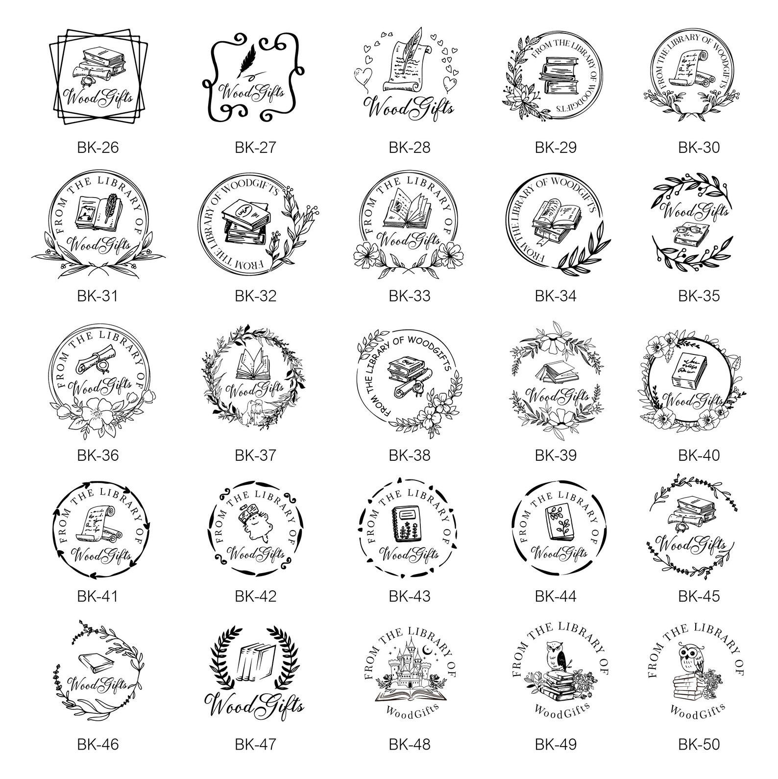 Personalised Logo Stamp, Custom Rubber Stamp, Any Size/design,large ...