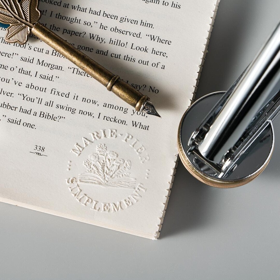 Use Your Custom Logo or Design Custom Logo Embosser Weddings Company ...