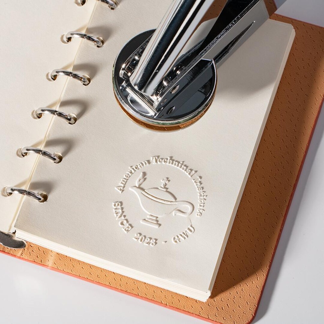 Personlize Logo Embosser Stamp, Custom Book Embosser,custom From the ...