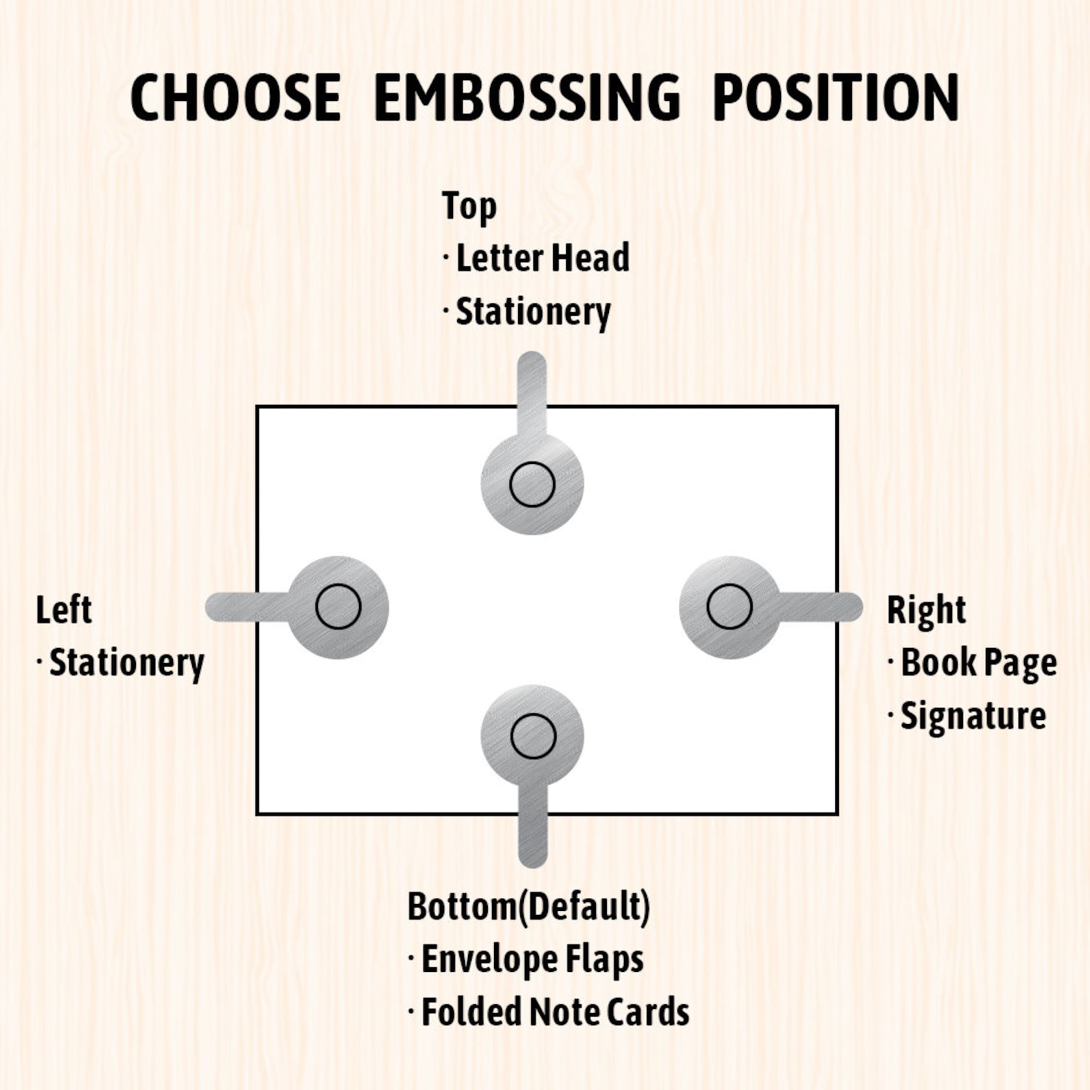 Book Stamp, Custom Library Embosser, Personalized Embosser, Embossing ...