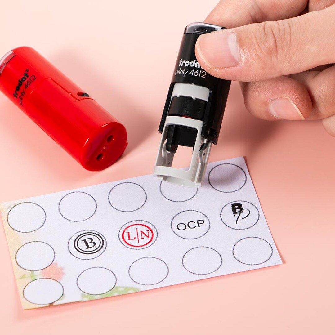 Small Loyalty Card Stamp, Custom Loyalty Card Stamp, Custom Mini Loyalty Card Stamp, Self Inking ...
