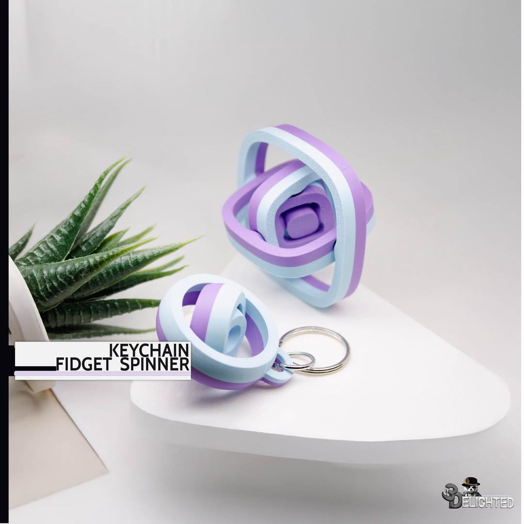 Fidget Spinner, Stress Relief, Anxiety Management, Focus Tool, Portable ...