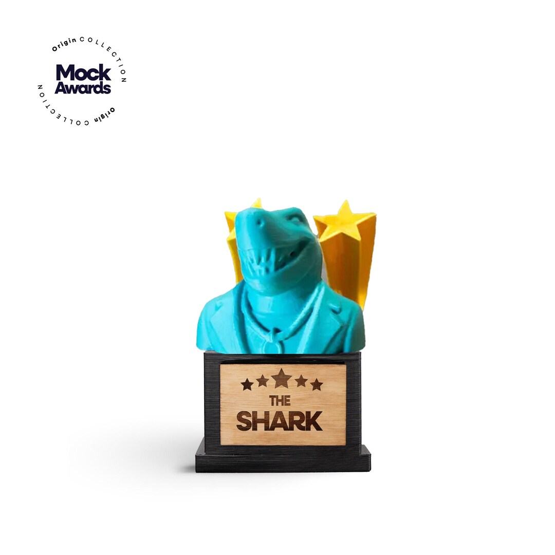 Shark Trophy: Gag Gift, Personalized Engraved Plaque, Legend Series ...