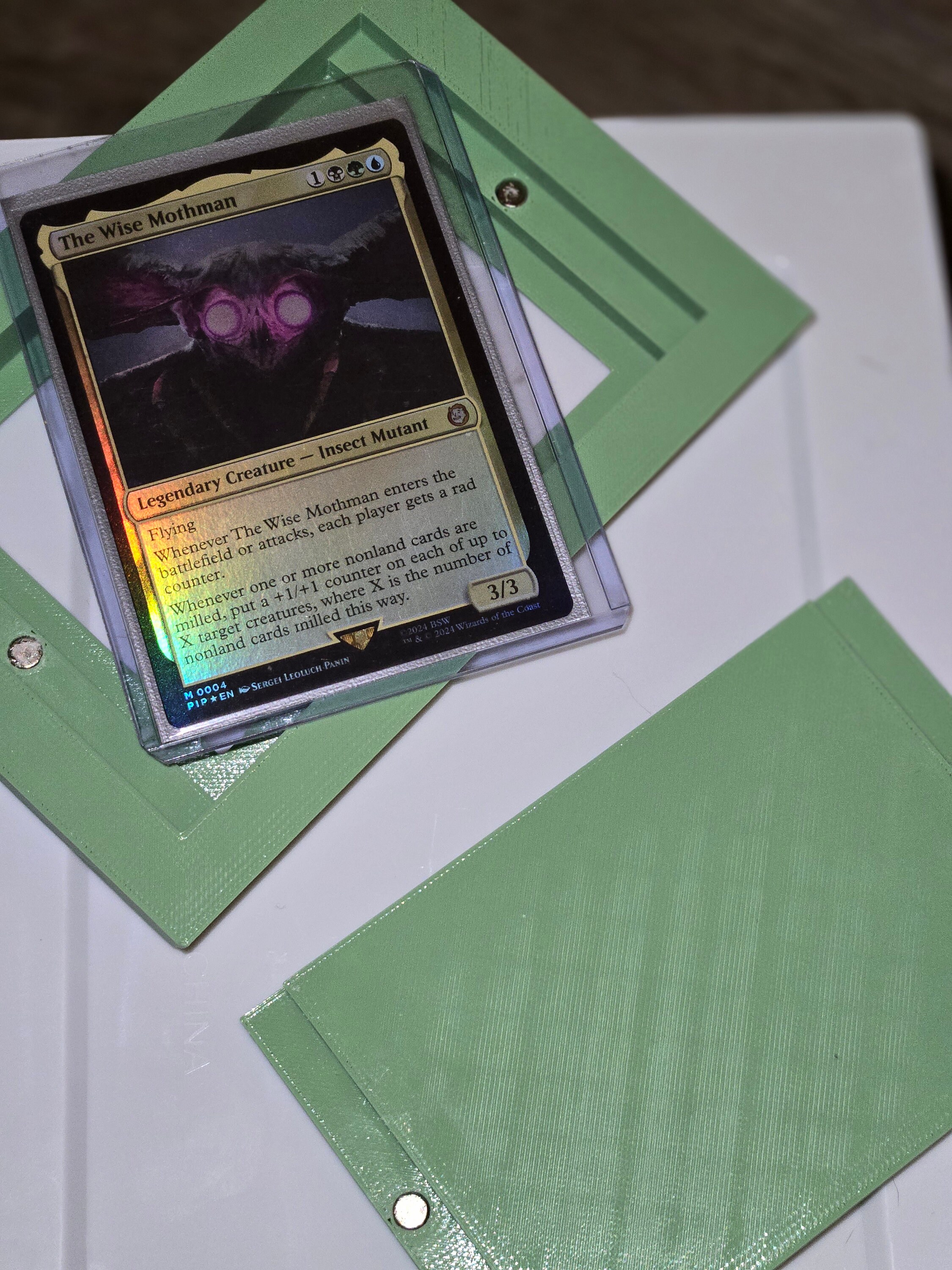3D Printed Deck Box for 100 Double Sleeved Cards With Dice Storage - Etsy