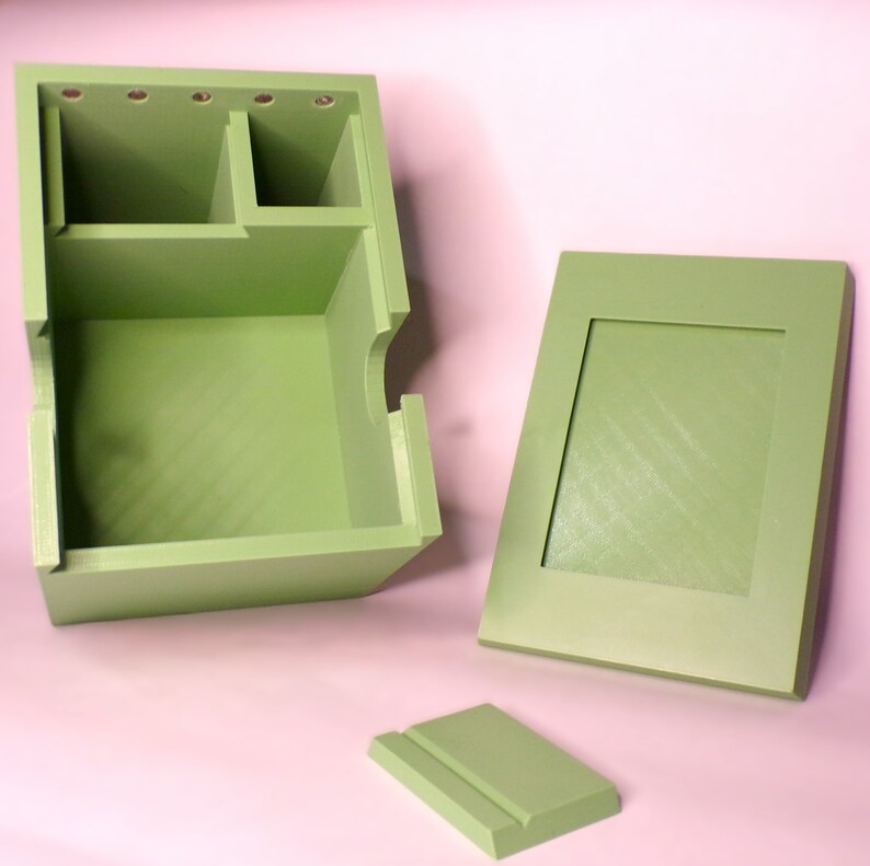 3D Printed Deck Box for 100 Double Sleeved Cards With Dice Storage - Etsy