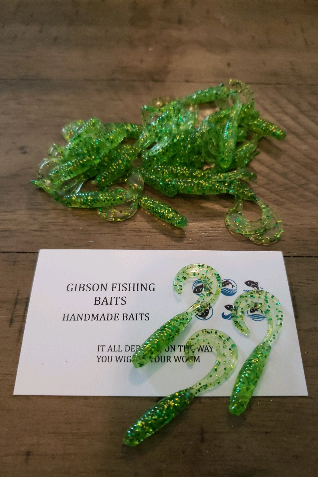 Fishing, Fishing Baits, Custom Colors, Glitter, Frogs, Worms, Grubs ...