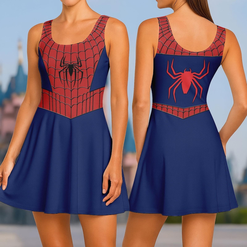Spiderman Costume Women - Etsy