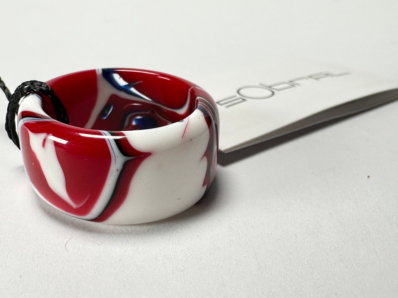 Official Sobral marianne rika Resin Ring 003257 Size UK Q / US/8 - Etsy
