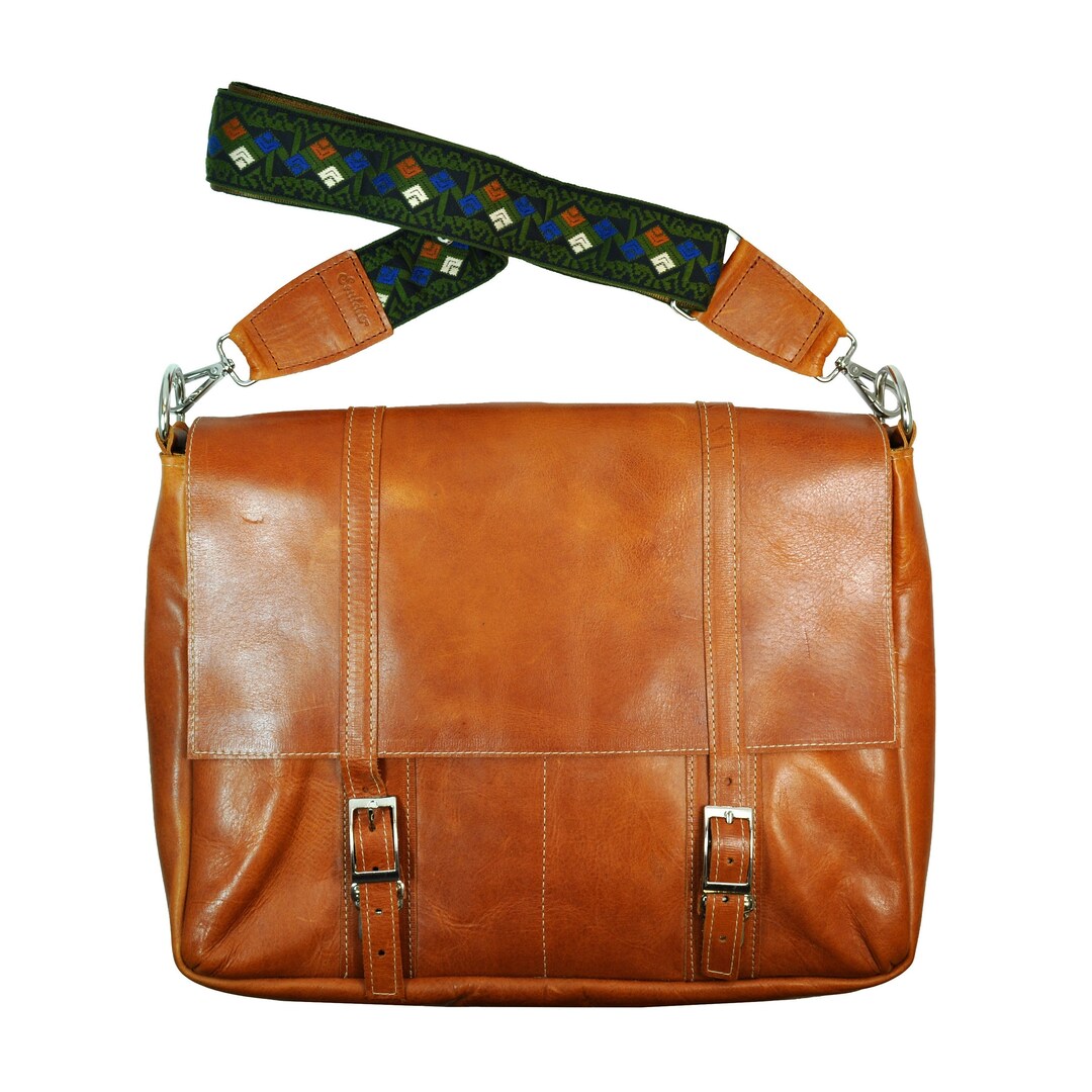Logan Bag With Clapton Olive Bag Strap - Unisex - Etsy