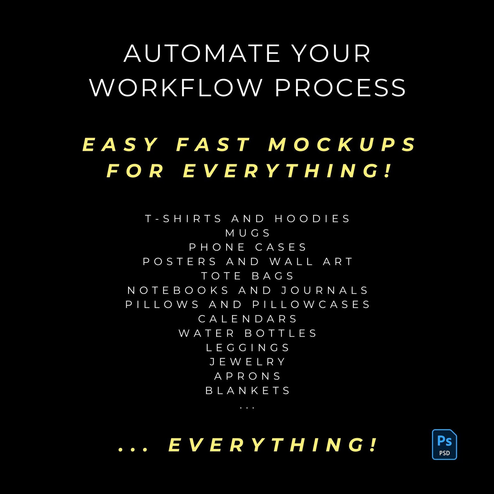 Easy Photoshop Mockup Script Fast Mockup Generator Batch Mockup Tool Quick Mockup Creator